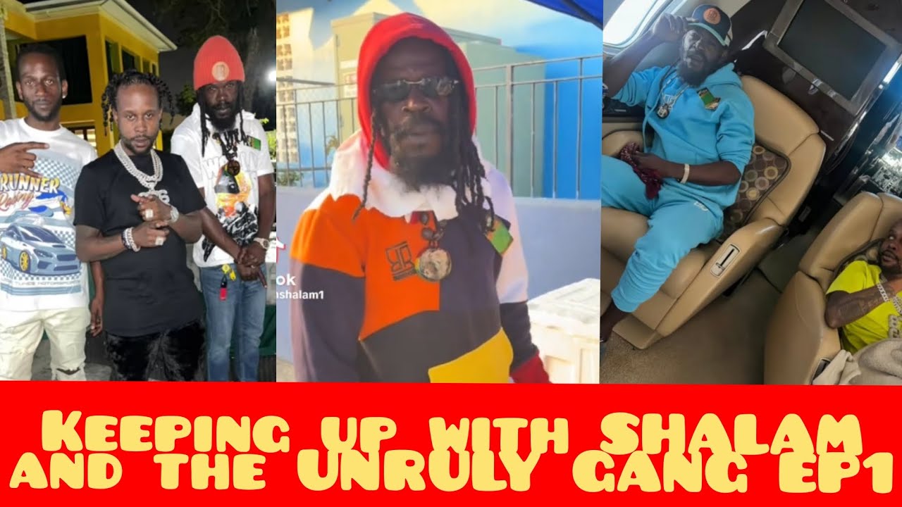 SHALAM AND THE UNRULY GANG IN TRINIDAD 🇹🇹 EP1/BEENIEMAN NAME CALLED 🤫🤫 ...