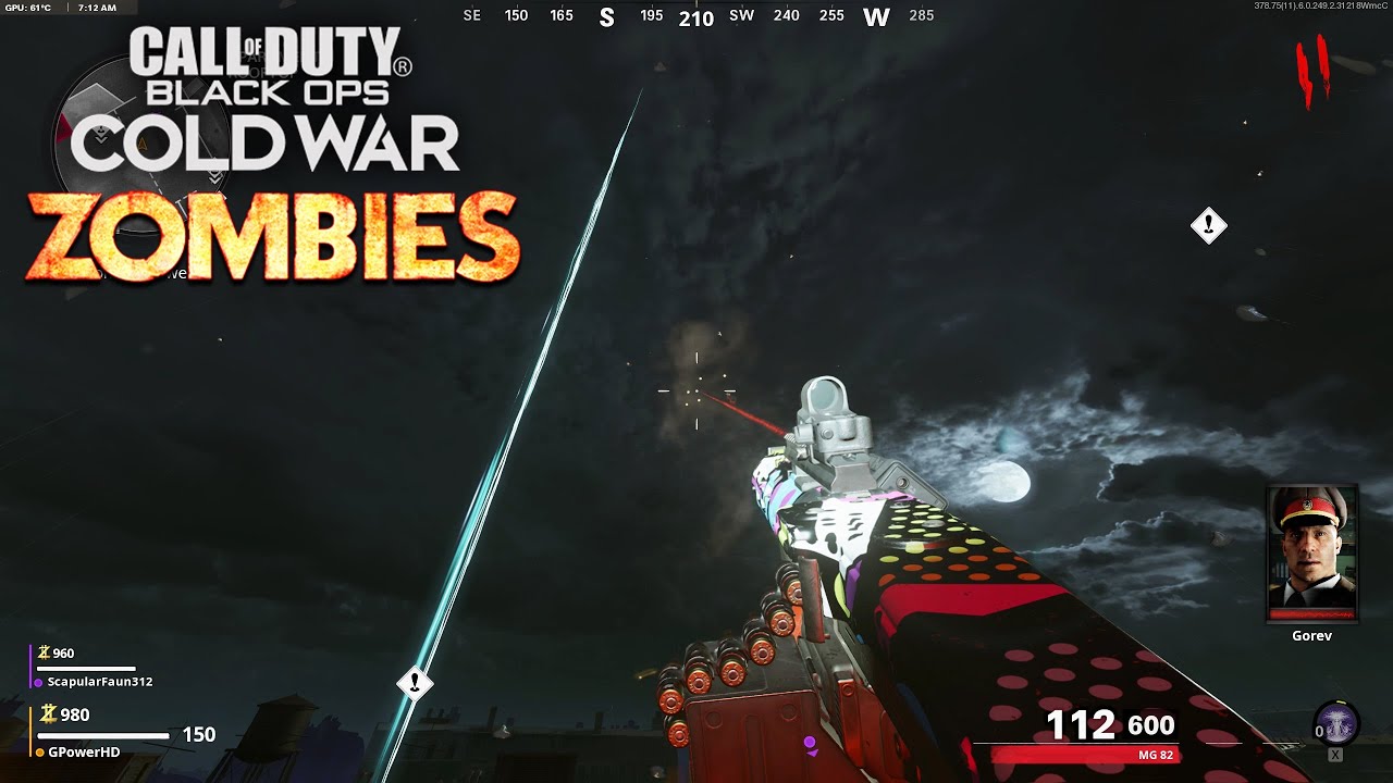 Call of Duty Black Ops Cold War: ZOMBIES | Multiplayer Gameplay | LIVE ...