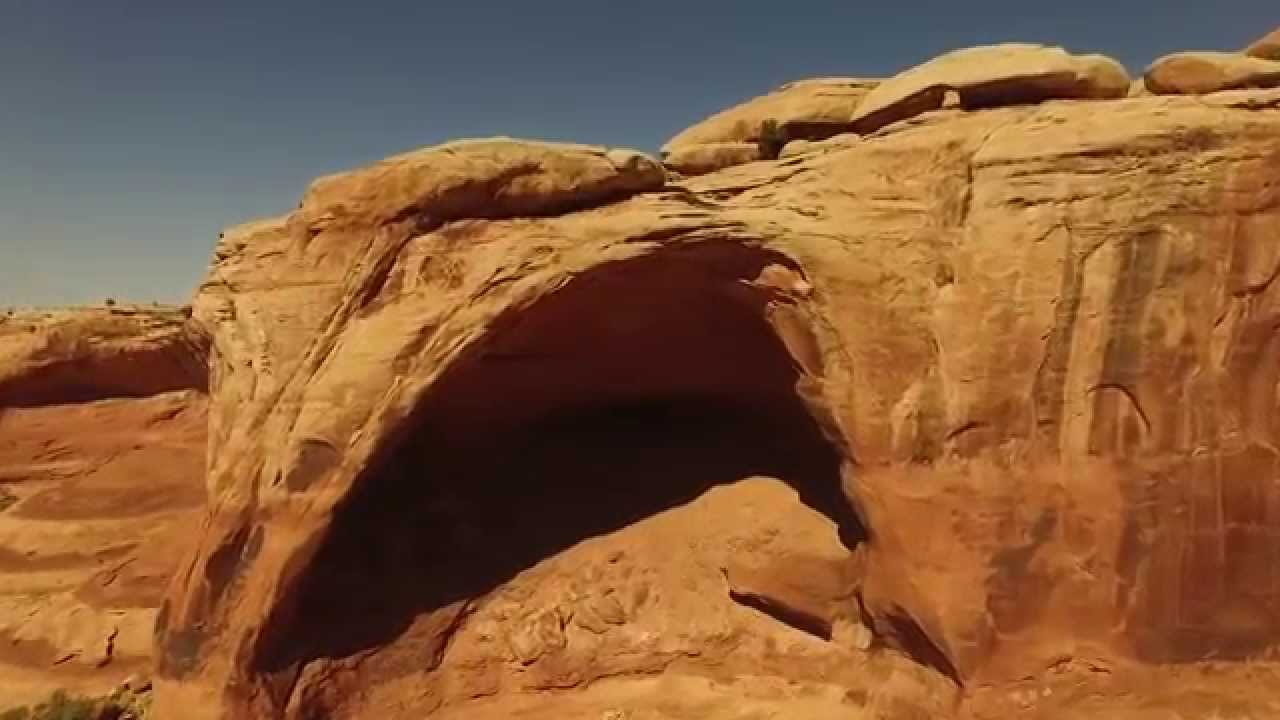 Campground on the Gemini Bridges Trail Moab, Utah DJI Phantom 3 ...