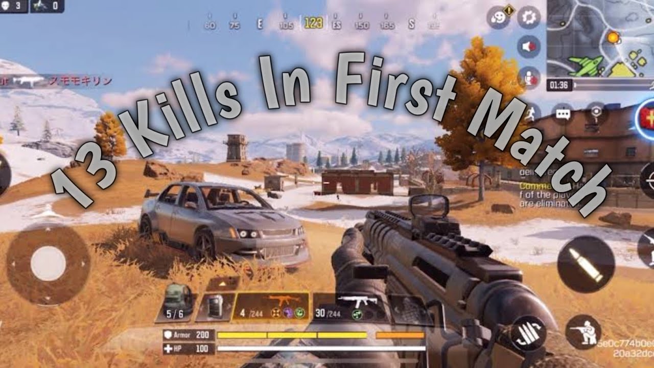 My First Battle Royale Match || Call of duty || COD Multiplayer || CODM ...