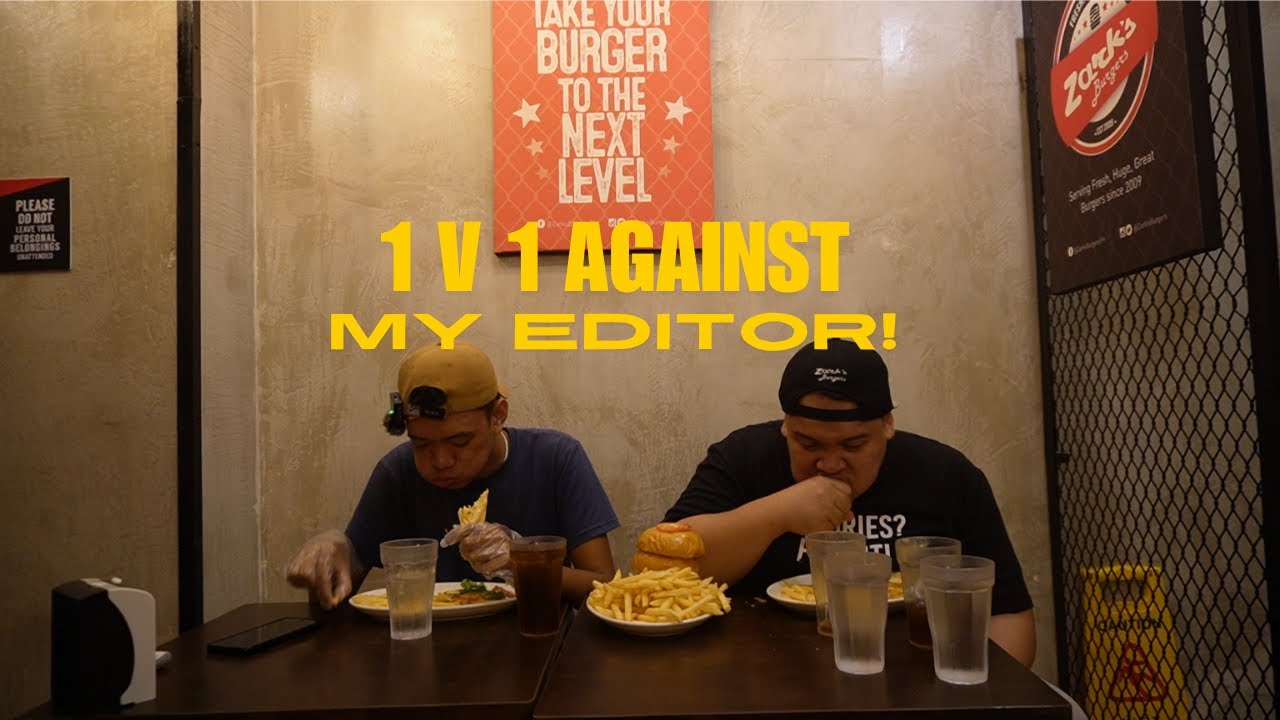 My editor challenged me to a food challenge | Zarkman - YouTube