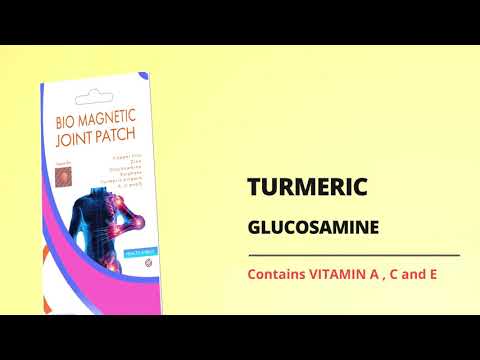 Bio Magnetic Joint Patch by Myhealth-shield - YouTube