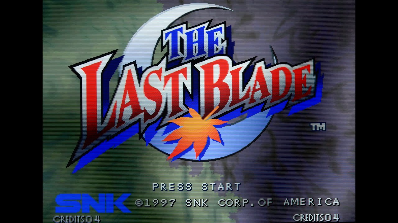The Last Blade Intro (Neo Geo) - Sony BVM-A32 - YouTube