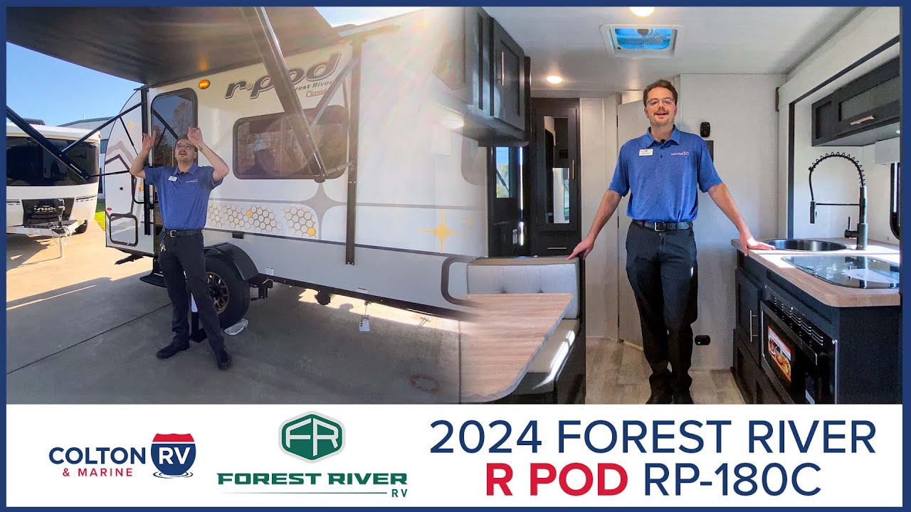 Forest River R POD 180 Travel Trailer Tour - YouTube