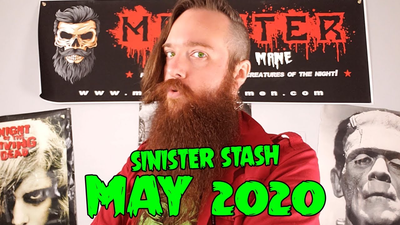 Sinister Stash - May 2020 - Order of Monsters Beard Club - YouTube