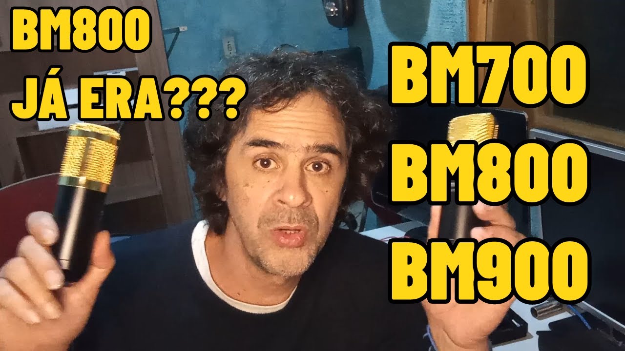 Bm800 vs Bm700. Qual o melhor e mais barato microfone chines? - YouTube