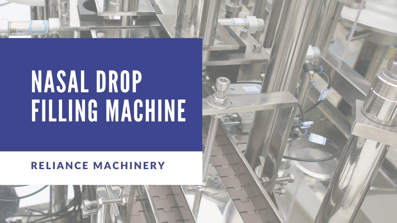 60+ bottles/min Saline Spray Bottling Machine, high speed bottle ...