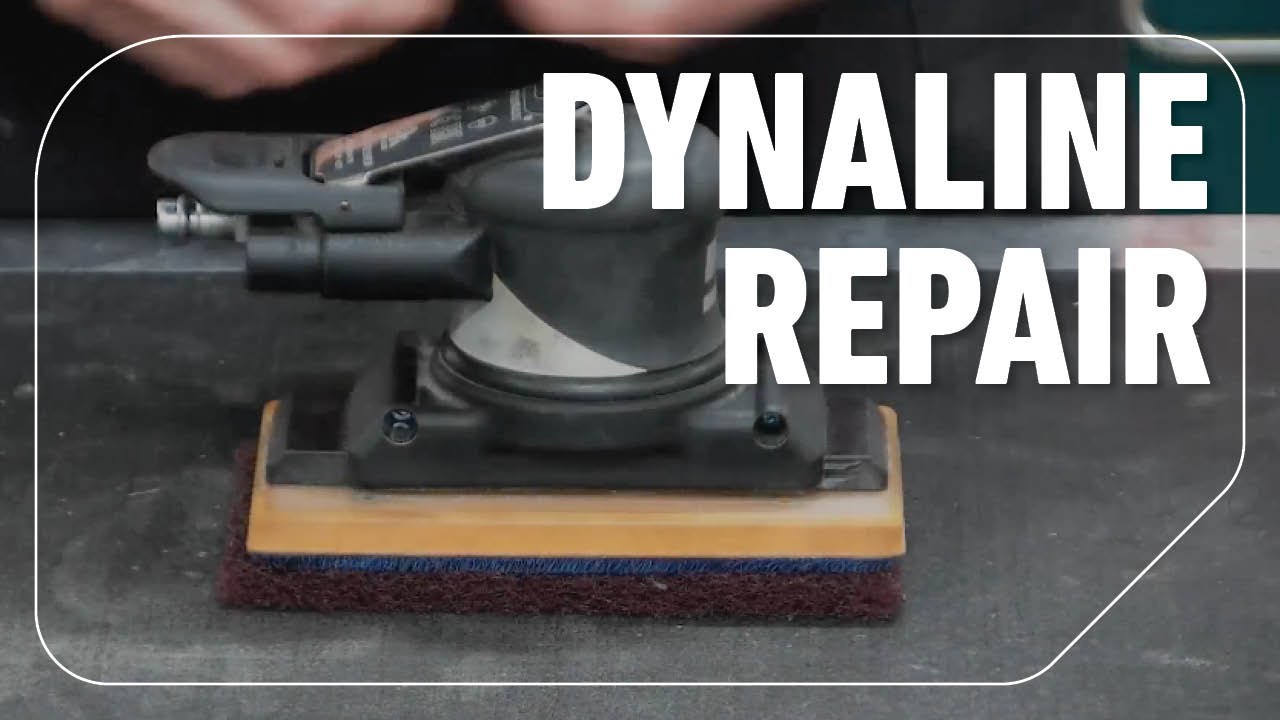 How-To Replace Dynaline Slide Board | Dynabrade Inline Sanders - YouTube