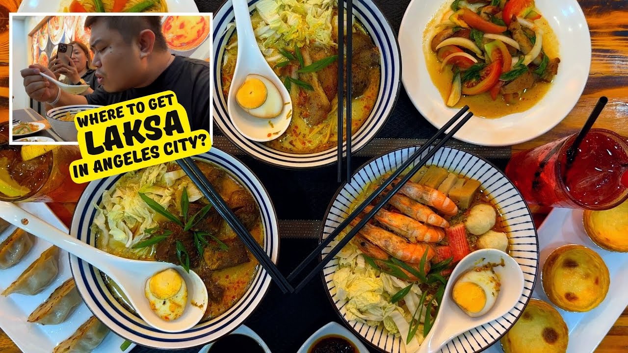 Tutong's Laksa Balibago Angeles City - YouTube