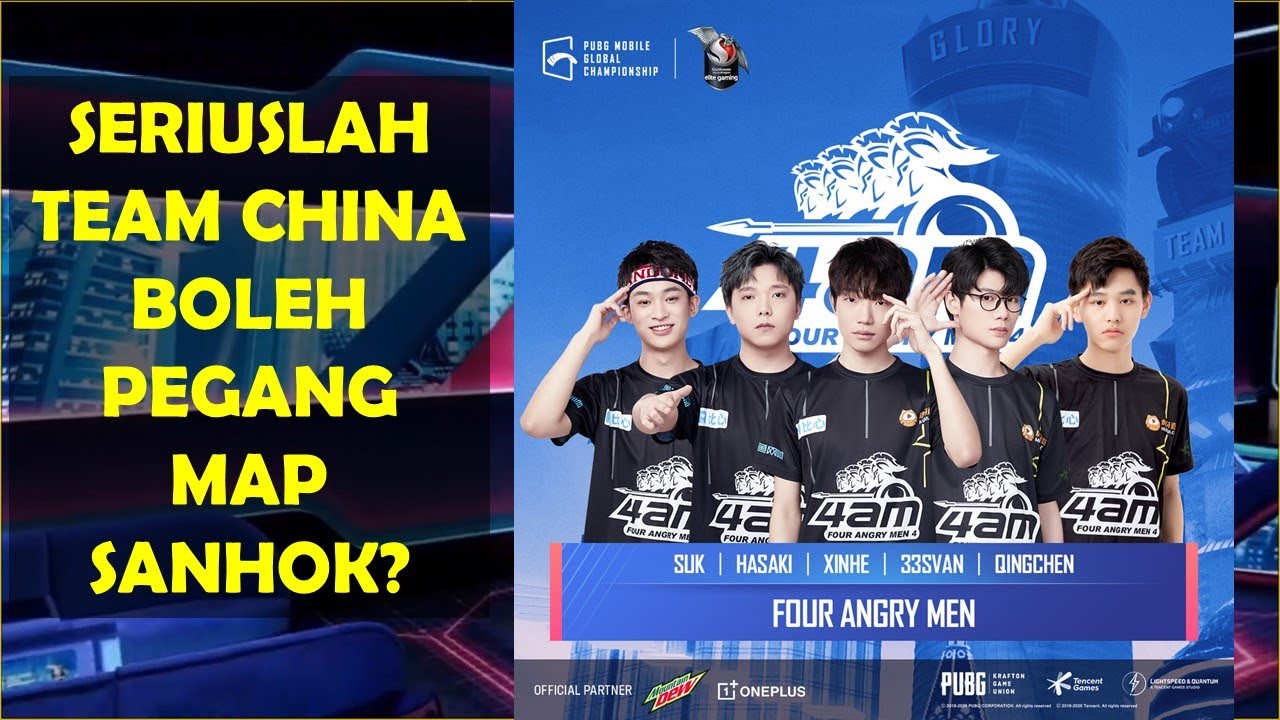 4AM (Four Angry Men) dominasi Sanhok macam team Asia, tapi mereka China kot! PMGC 2020 Day 2 ...