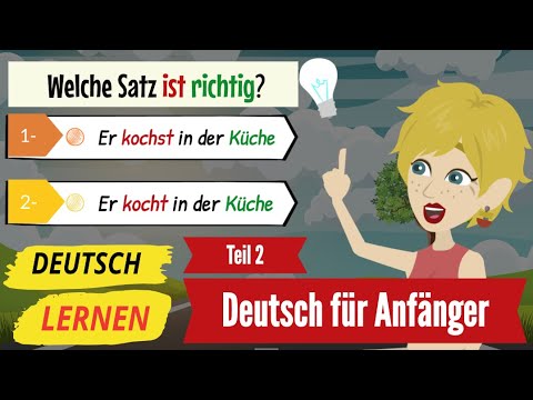 German for beginners Welcher Satz ist Richtig 2| Deutsch A1- A2 ...
