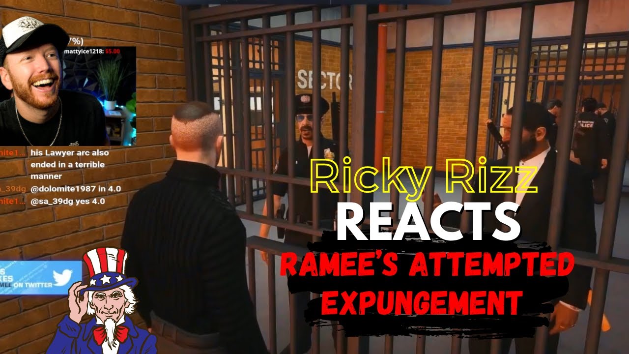 Ricky Rizz Reacts to what took Ramee to get a single Expungement! 🤣 # ...