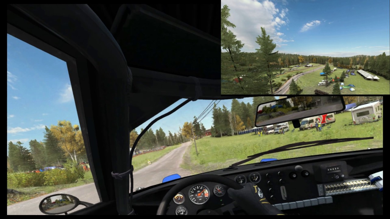 VR Racing driver POV - Dirt Rally - TOP 12 - Finland jyrkysjärvi ...