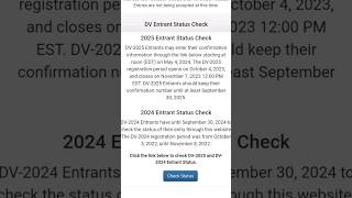 How To Check If You Were Selected For Diversity Visa Dv Lottery 2025 A ...