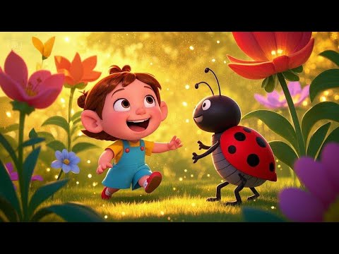 Itsy Bitsy Ladybug | Popular Nursery Rhyme | Educational Kids Songs ...