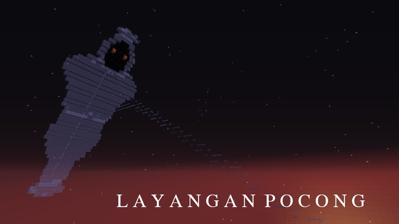 Buat Layangan Pocong di Minecraft - YouTube