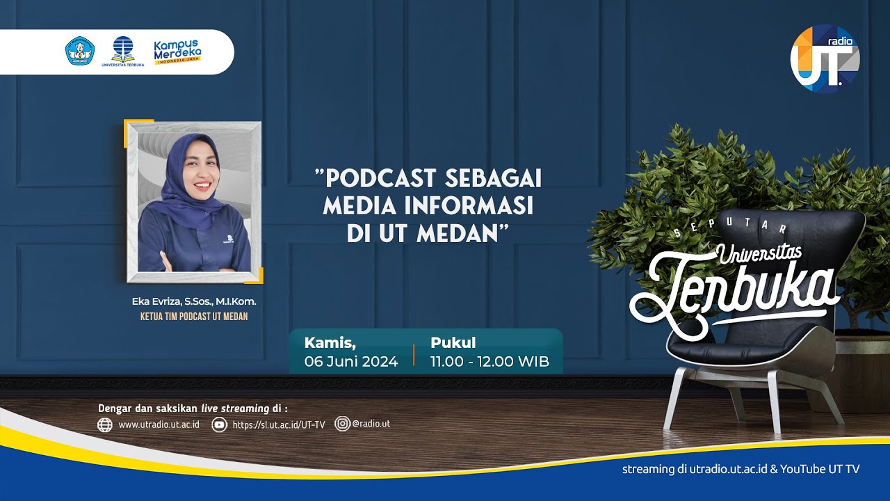 Podcast sebagai Media Informasi di UT Medan - Seputar Universitas ...