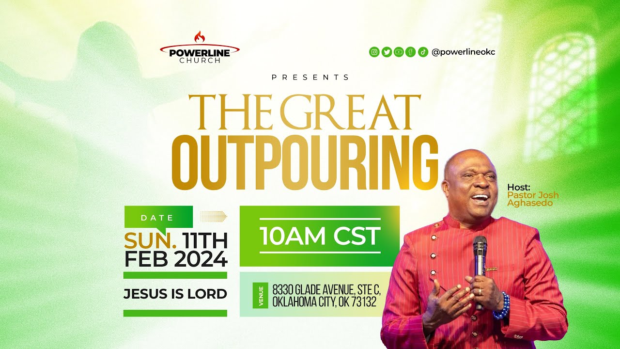 The Great Outpouring | Pst. Josh Aghasedo | 40 Days of WWN Day 40 ...