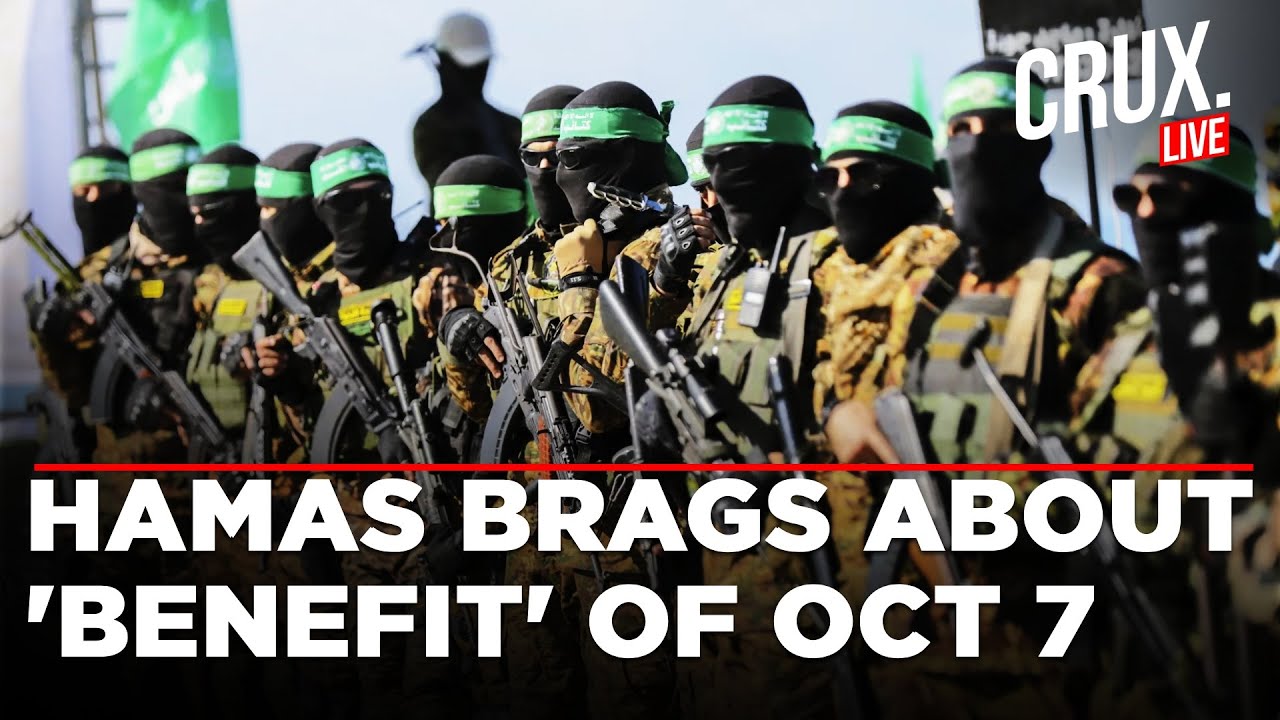 LIVE | Hamas Lists "Benefit" Of October 7 Attack On Israel, Calls It A ...