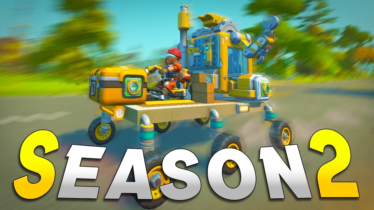 Building the Future in Season 2 - Scrap Mechanic Survival Gameplay ...