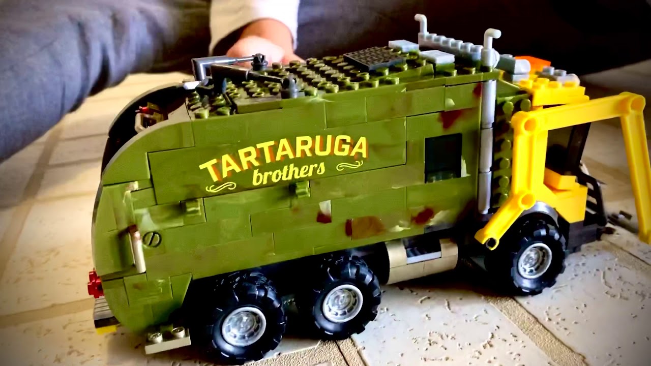 Legos turtles truck - YouTube
