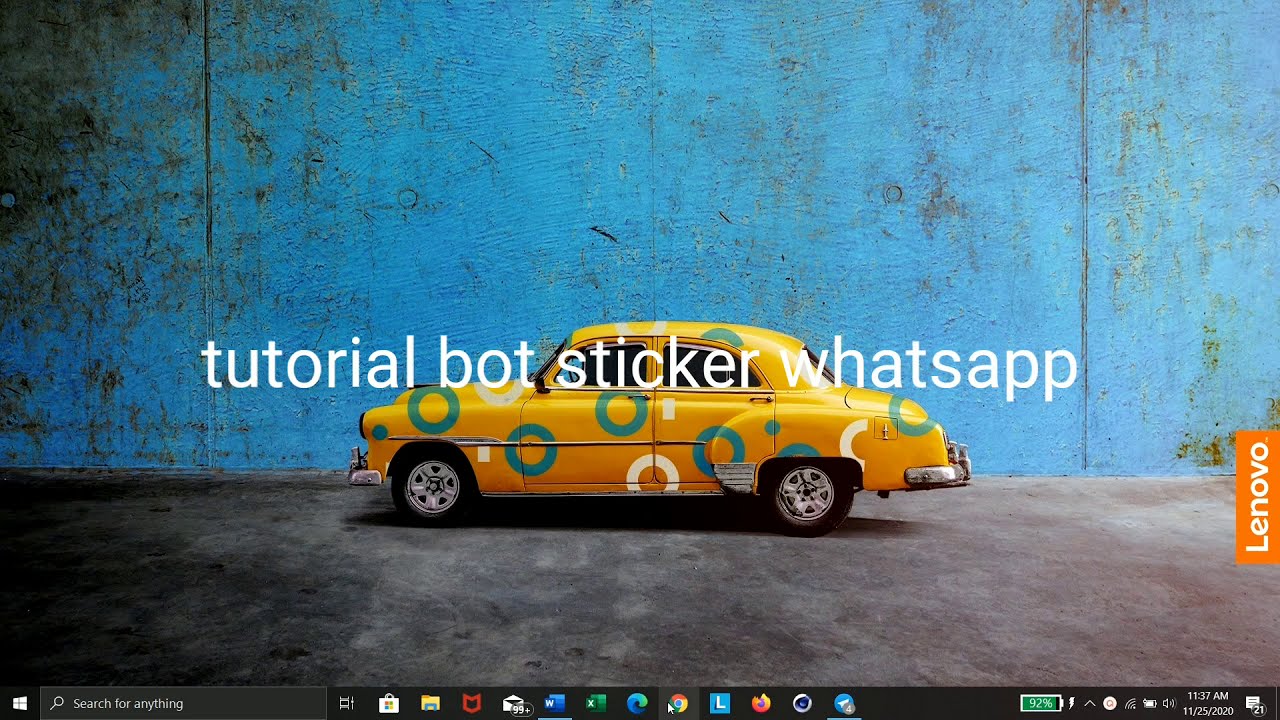 CARA MEMBUAT BOT STICKER WhatsApp - YouTube