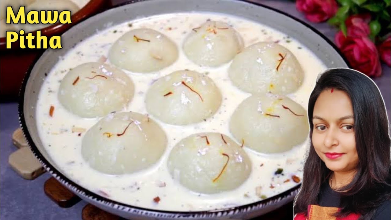 Mawa Pitha Recipe | Meetha Pitha Recipe | Bihari Mawa/Khoya Pitha In ...