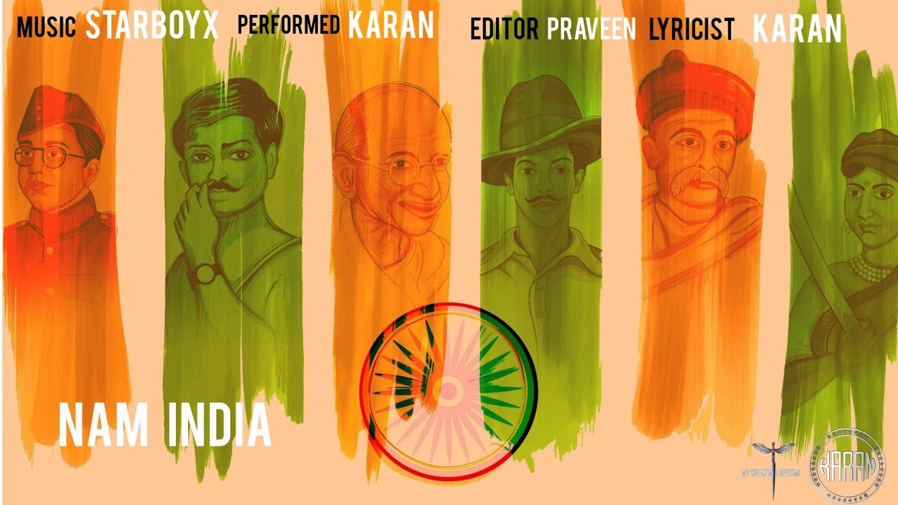 NAM INDIA Song Lyric Video | KRN | STARBOYX | Praveen | Happy ...