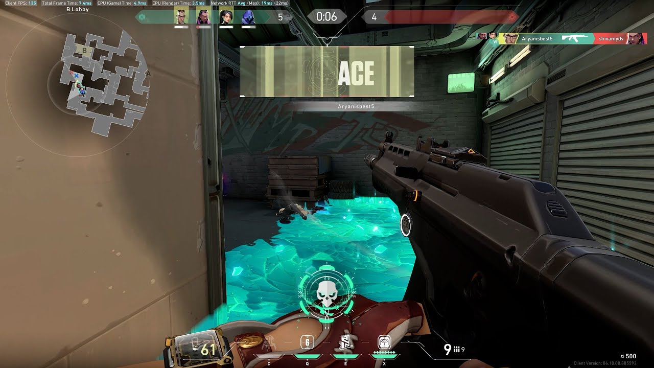 🔱VALORANT ACE HIGHLIGHTS🔱2 TIMES ACE IN 1 MATCH ??? - YouTube