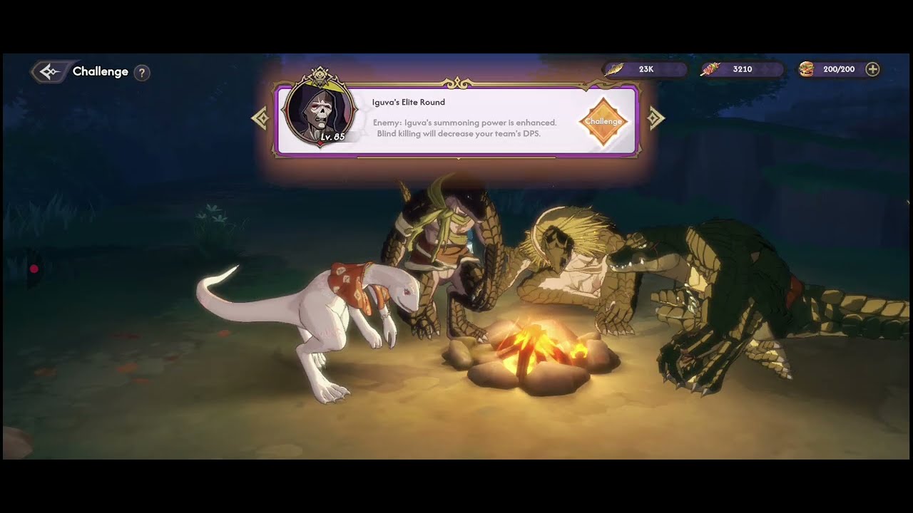 Lord Of Nazarick By the Bonfire event Iguva's Elite Round - YouTube