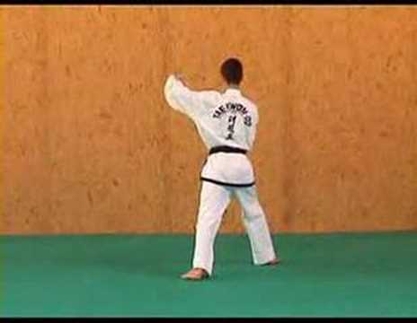 ITF Taekwon-Do Patterns (14 of 14) Ge-Baek