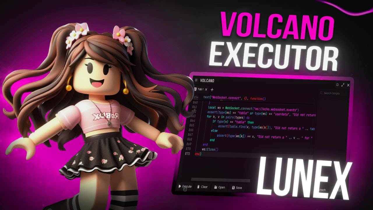 Volcano Executor [Menu] | Roblox Executor [Free 2025] | Volcano ...