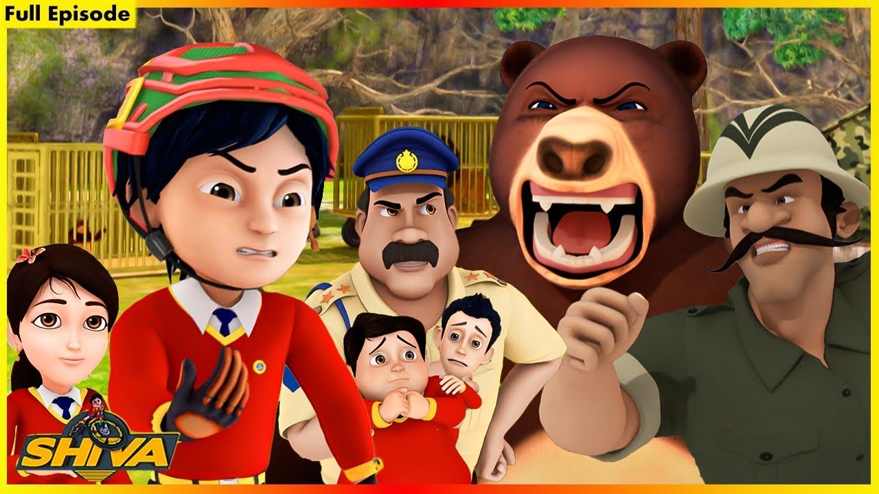 ഖതർനാക്ക് ഭാലു നേ ശിവ പേ കിയ ഹംല | Shiva | Full Episode 67 - YouTube