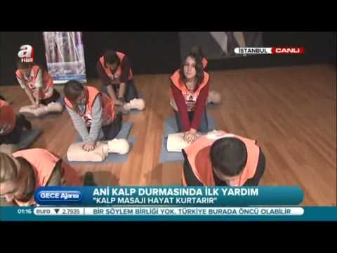 Yaşam Kurtarma Zinciri Etkinliği A Haber Gece Ajansında