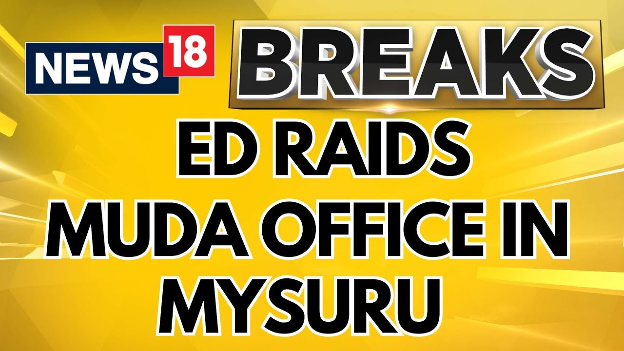Karnataka News | Muda Scam Probe : ED Team Of 12 Officials Raids The ...