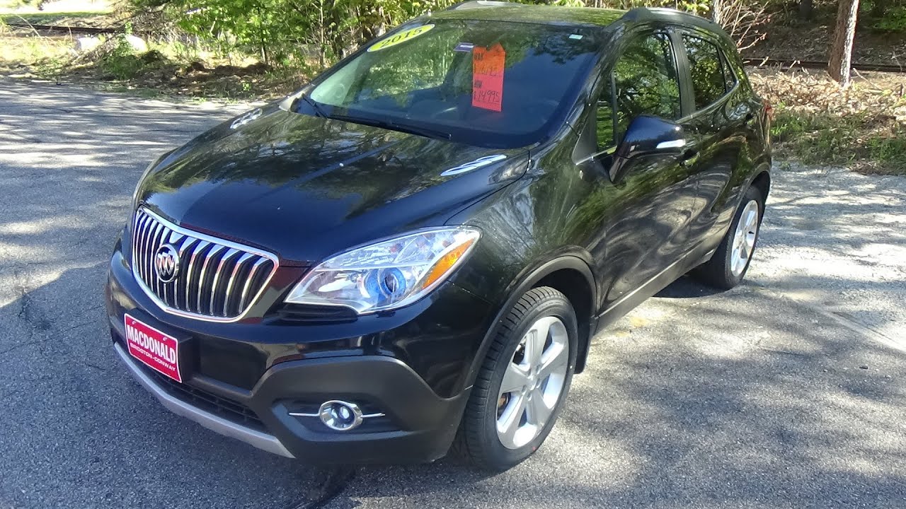 This is a 2015 Buick Encore, well equipped! - YouTube