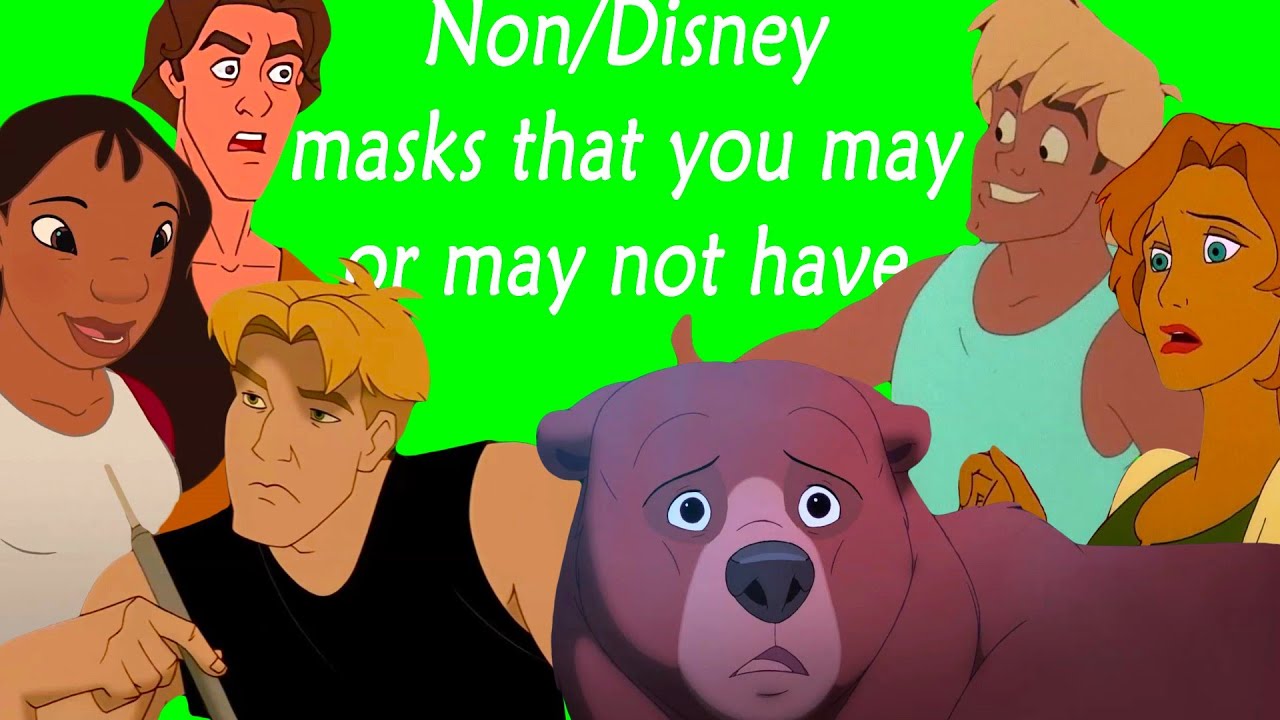 Non/Disney Masks Giveaway - Masks that you may or may not have (NEW ...