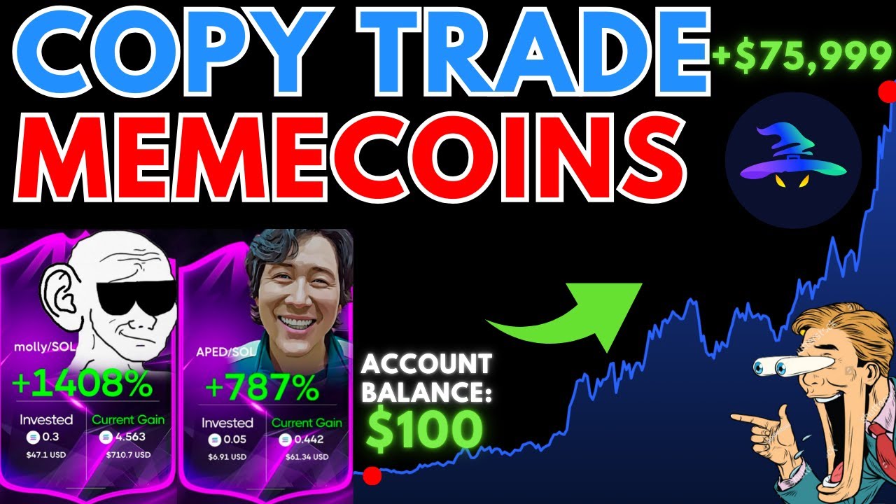 How to Copy Trade PROFITABLE Memecoin Traders using TradeWiz Trading Bot - YouTube