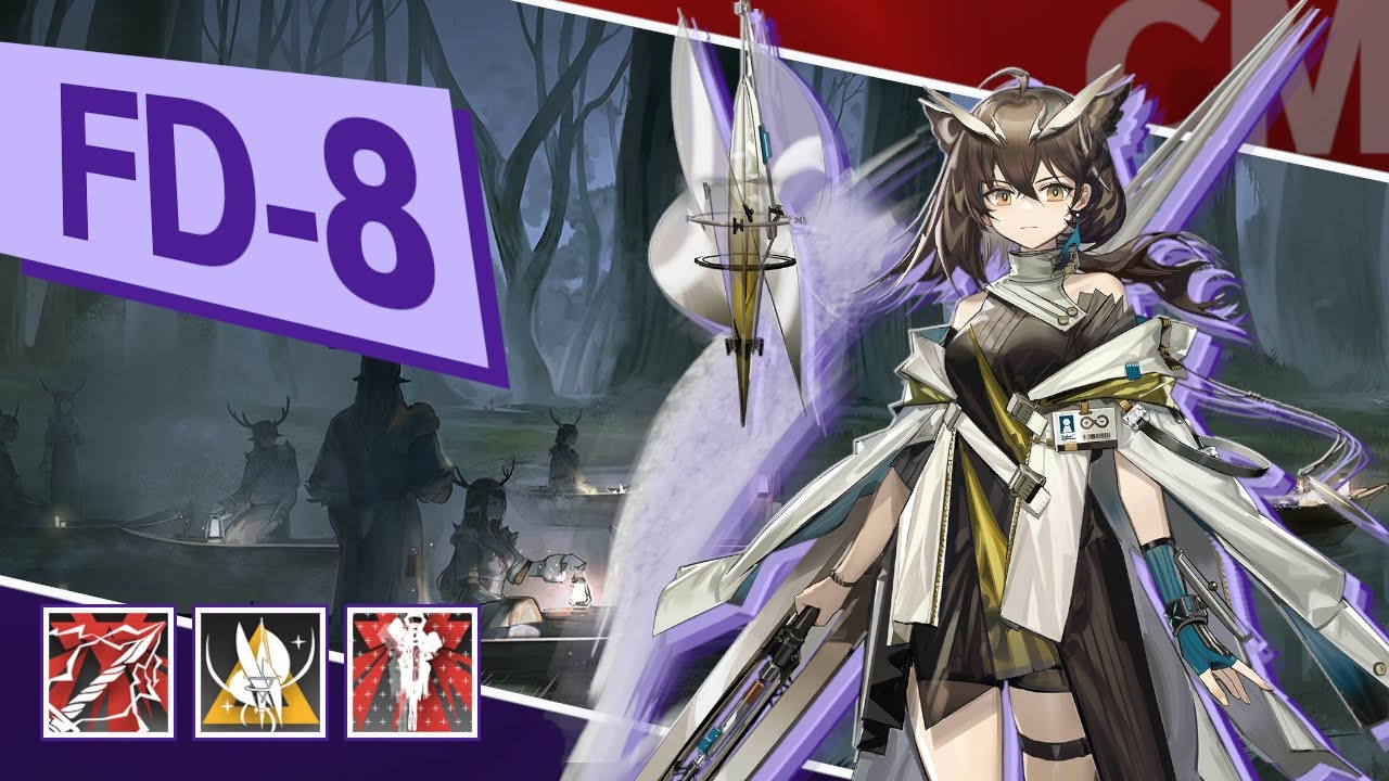 [Arknights] FD-8 CM | 3 Supporters | No Summoners - YouTube