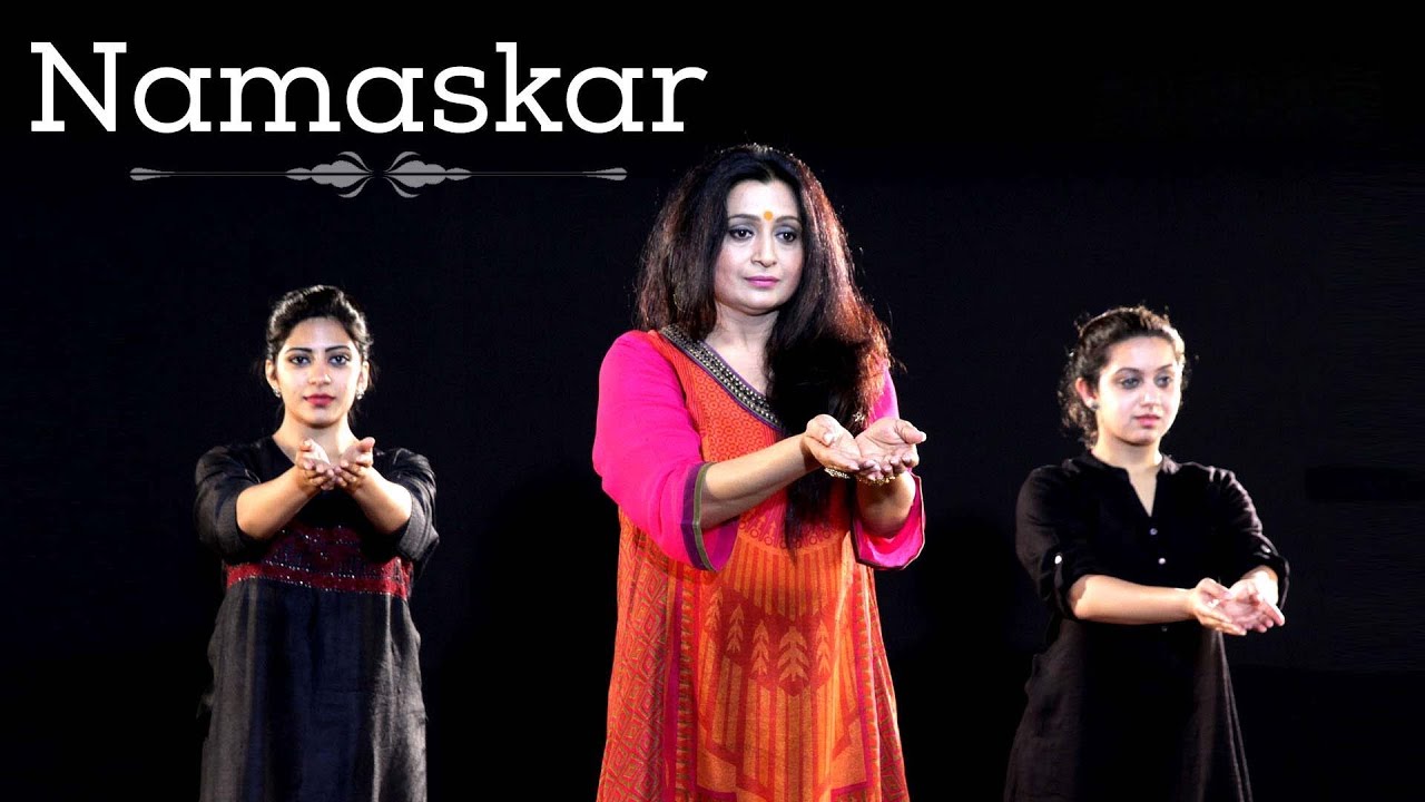 Learn Kathak Namaskar by Guru Pali Chandra - YouTube