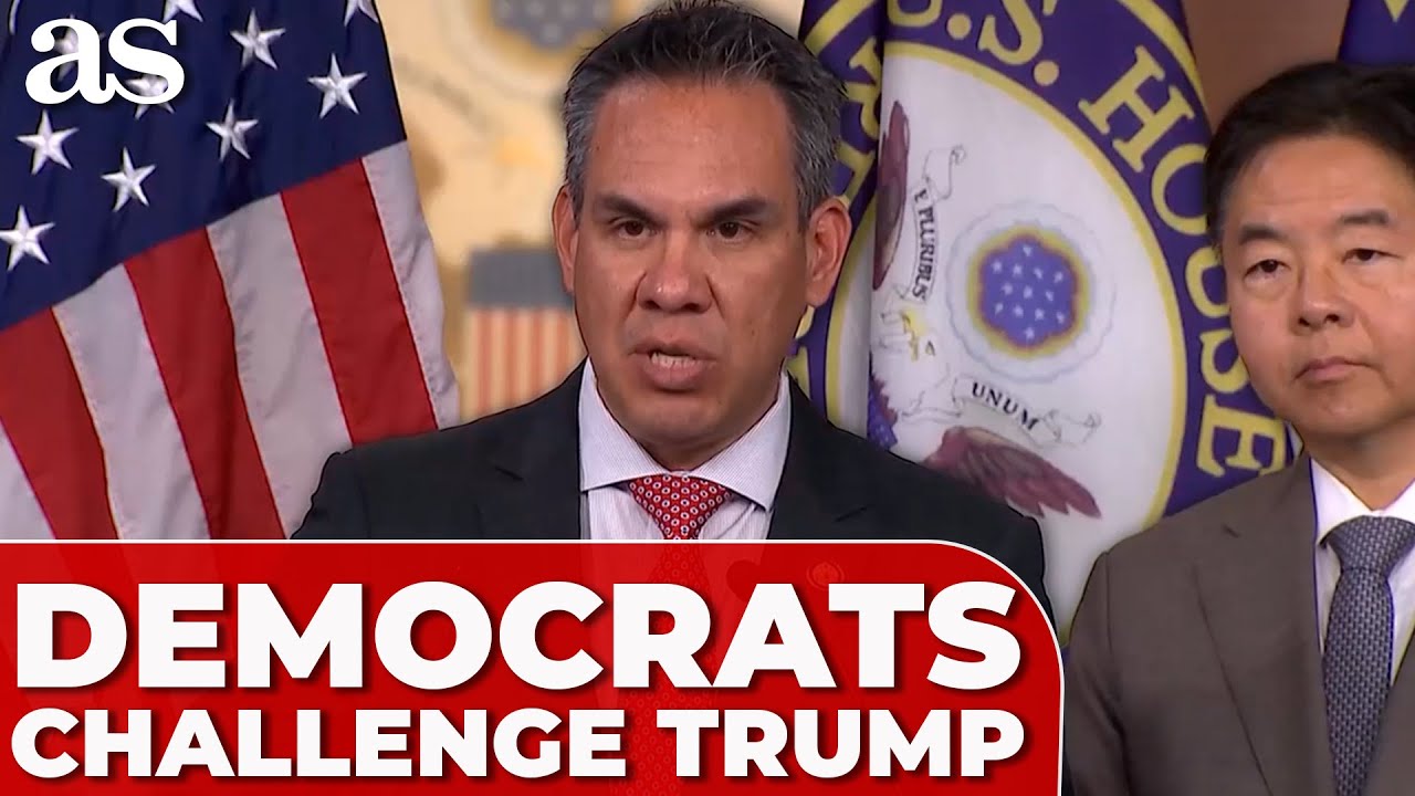 DEMOCRAT LEADERS vs TRUMP: showdown at CAPITOL PODIUM - YouTube