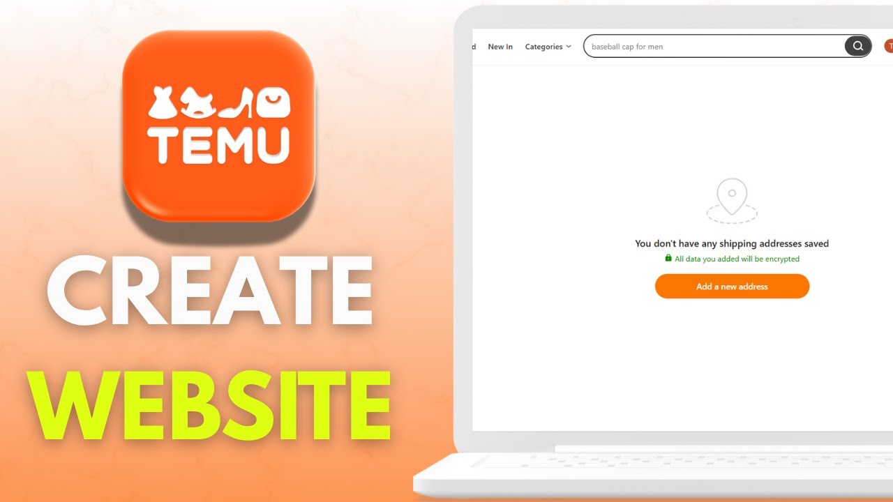 how to navigate the Temu website - YouTube