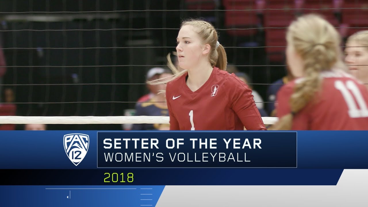 Stanford's Jenna Gray earns Pac-12 Women's Volleyball Setter of the ...