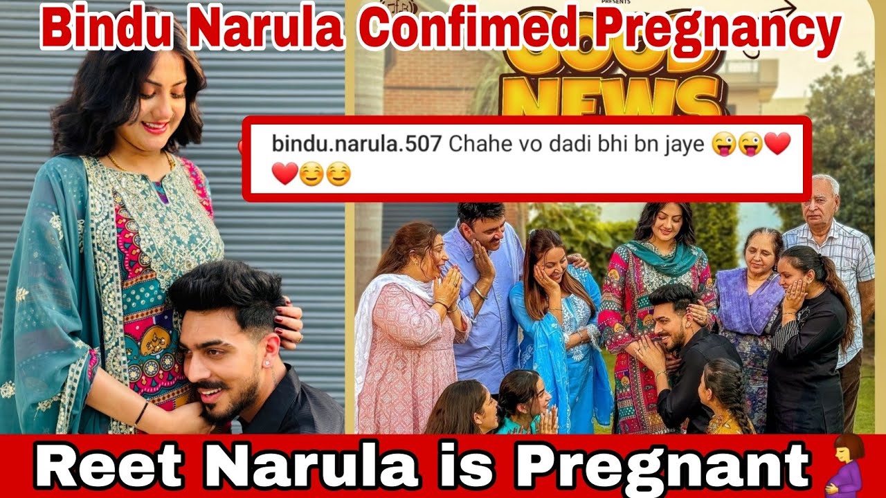 Reet Narula is Pregnant 😍🤰Bindu Narula Confirmed Pregnancy | Mr and Mrs Narula | Narula Fam ...