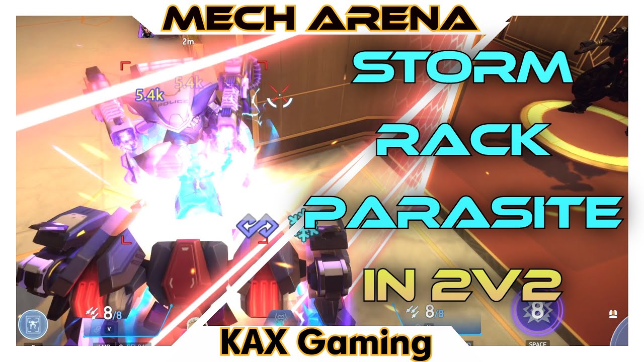 Storm Parasite Achievement in 2v2 But The Game Isn't Easy😅- Mech Arena ...