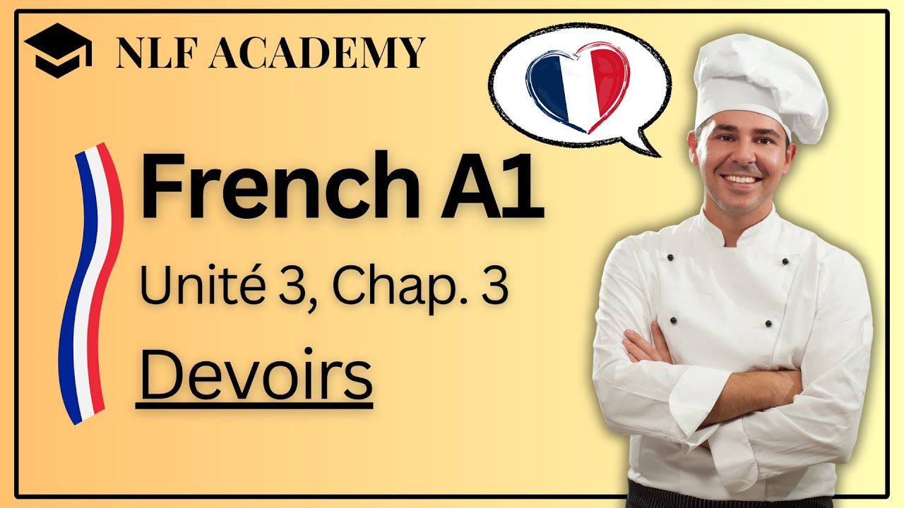 French Course for Beginners, Unité 3.3 : Devoirs - YouTube