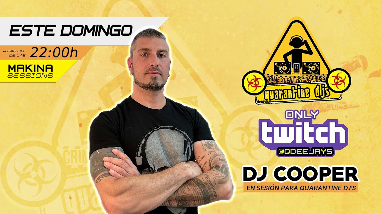 DJ COOPER @ Quarantine Dj’s Enero 2024 - YouTube