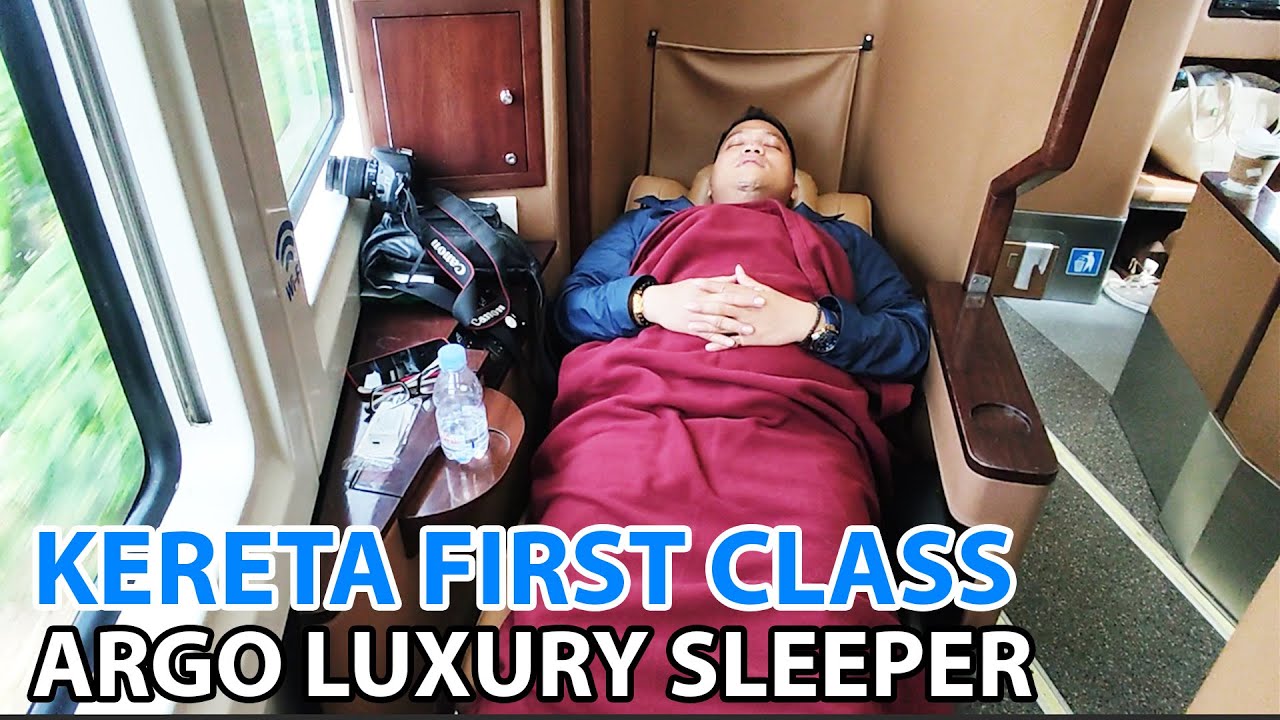 KERETA API INDONESIA FIRST CLASS Argo Bromo Anggrek LUXURY SLEEPER ...