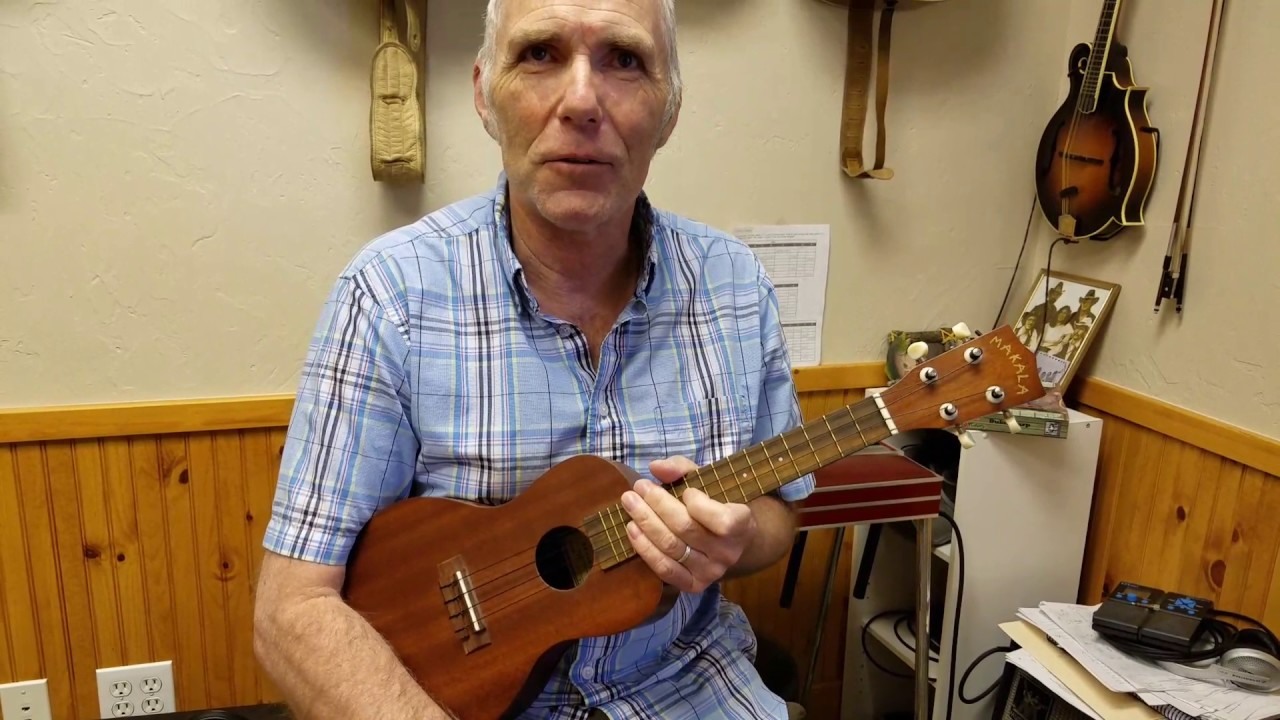 Frailing on the Uke - YouTube