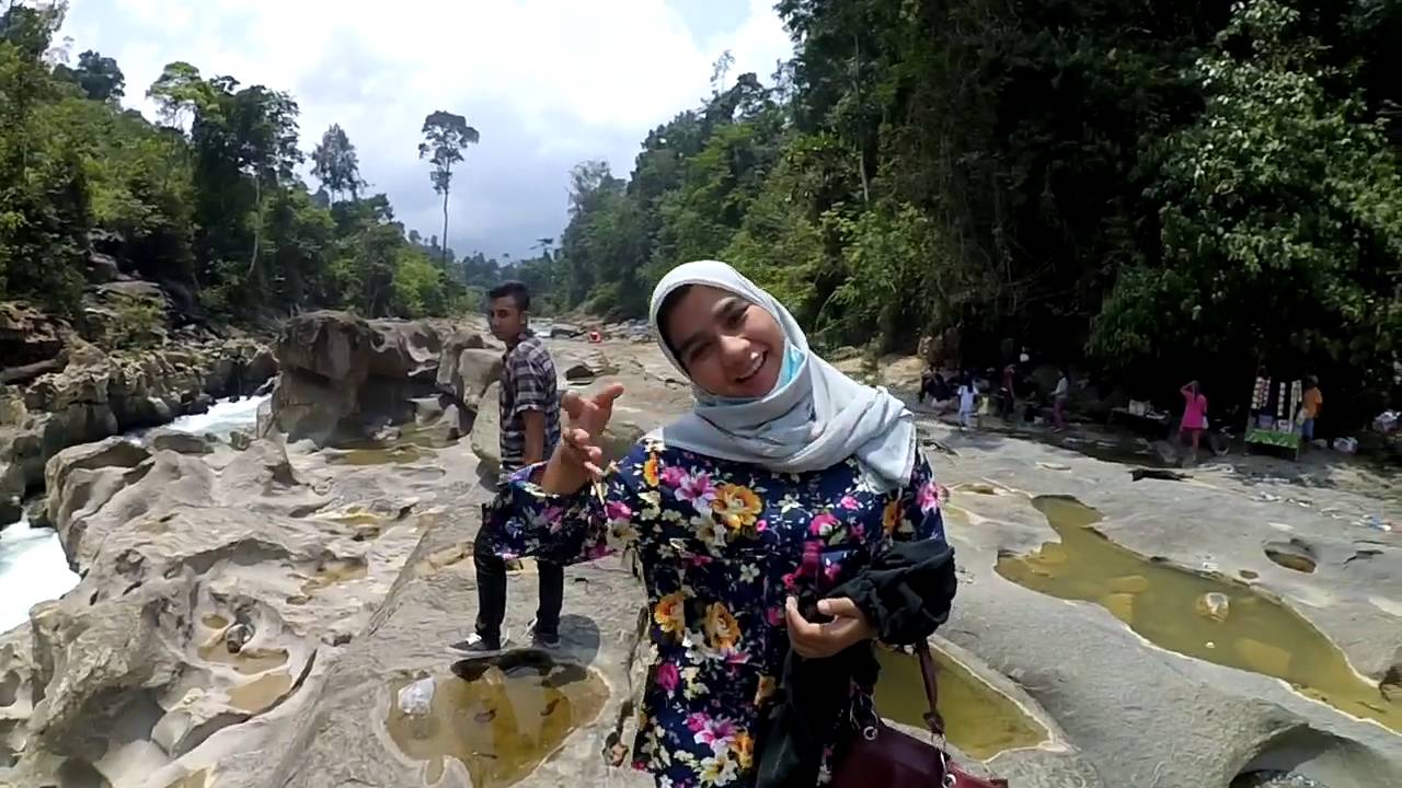 Wisata alam Kuala Paret Aceh Tamiang - YouTube